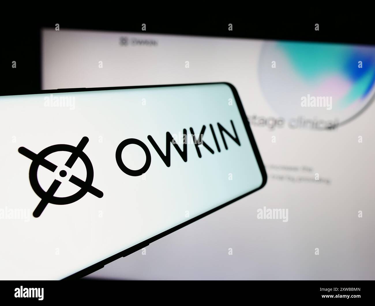 Owkin logo hi-res stock photography and images - Alamy