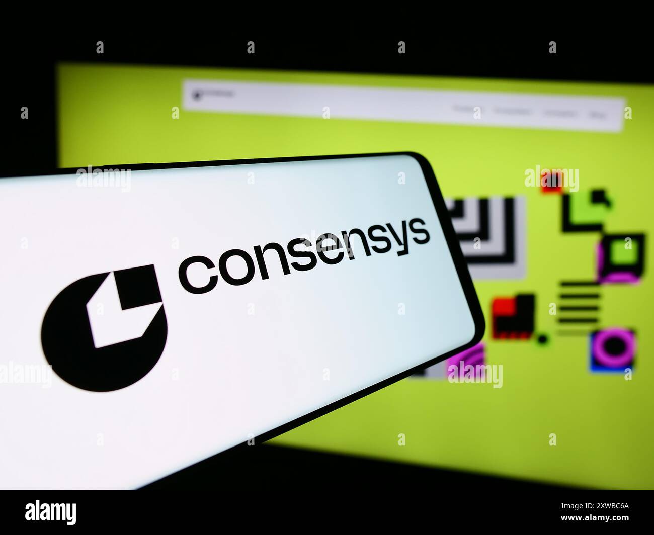 Consensys logo hi-res stock photography and images - Alamy
