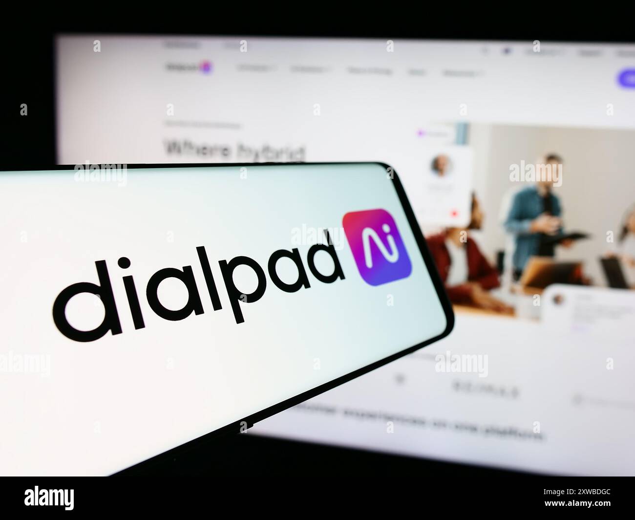 Dialpad logo hi-res stock photography and images - Alamy