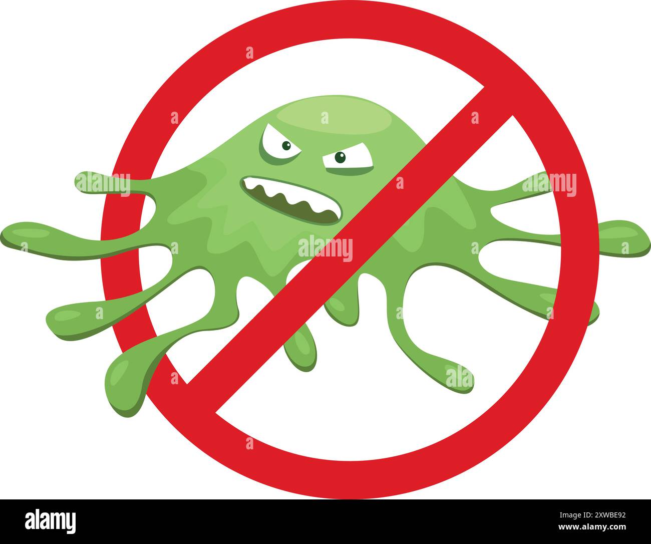 Germ cartoon hi-res stock photography and images - Alamy