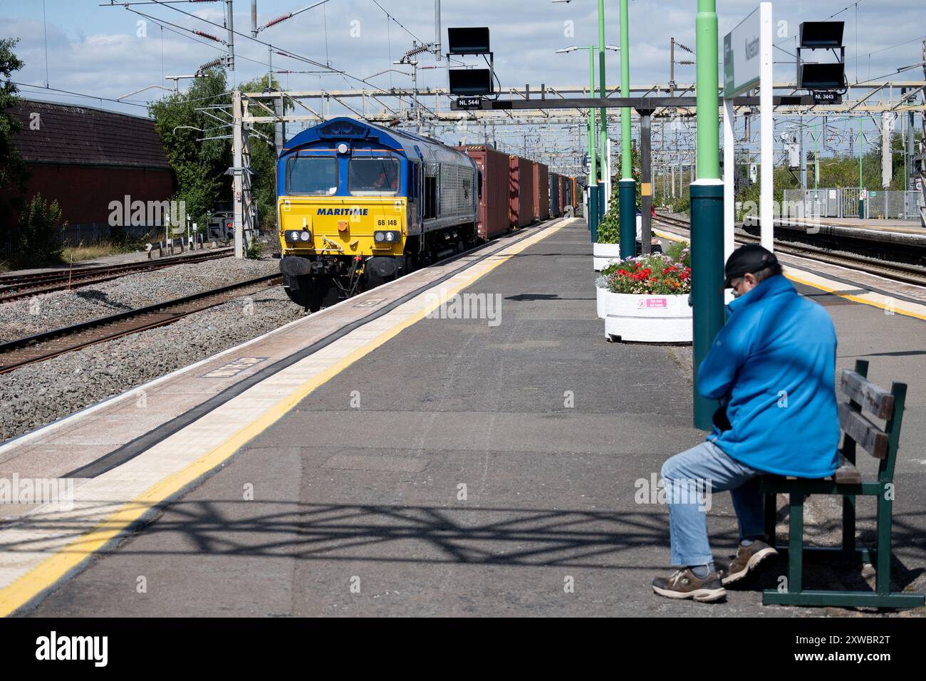 Maritime class 66 diesel locomotive No. 66148 "Maritime Intermodal ...