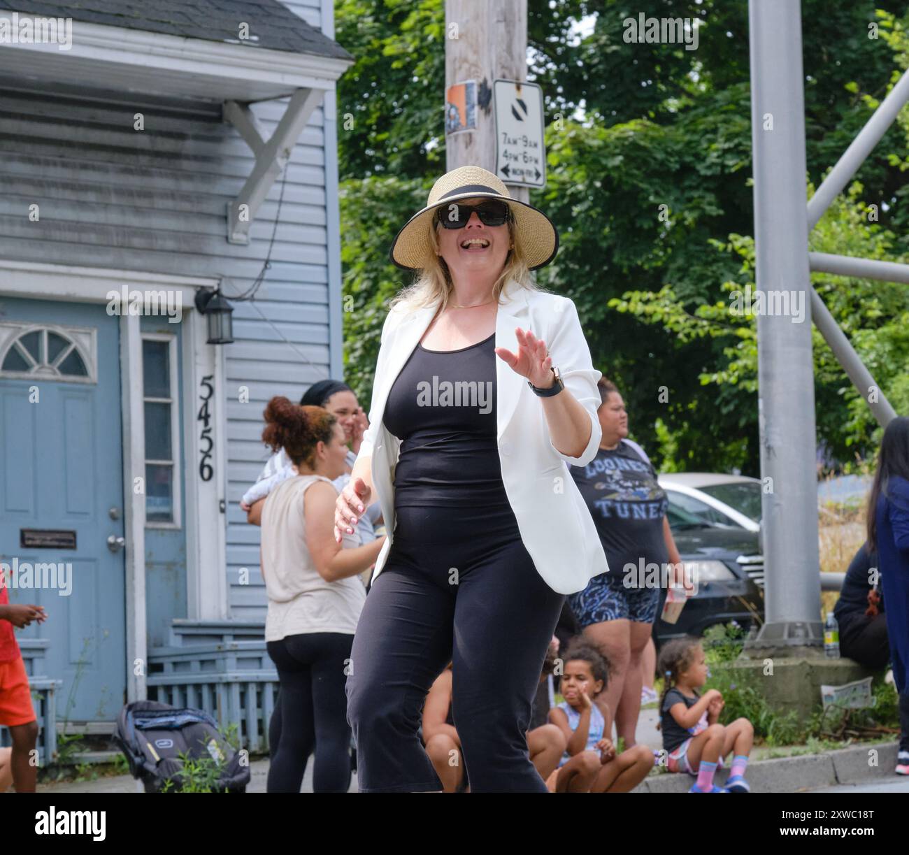 Halifax, Canada. August 5, 2024. Pam Lovelace, candidate for the ...
