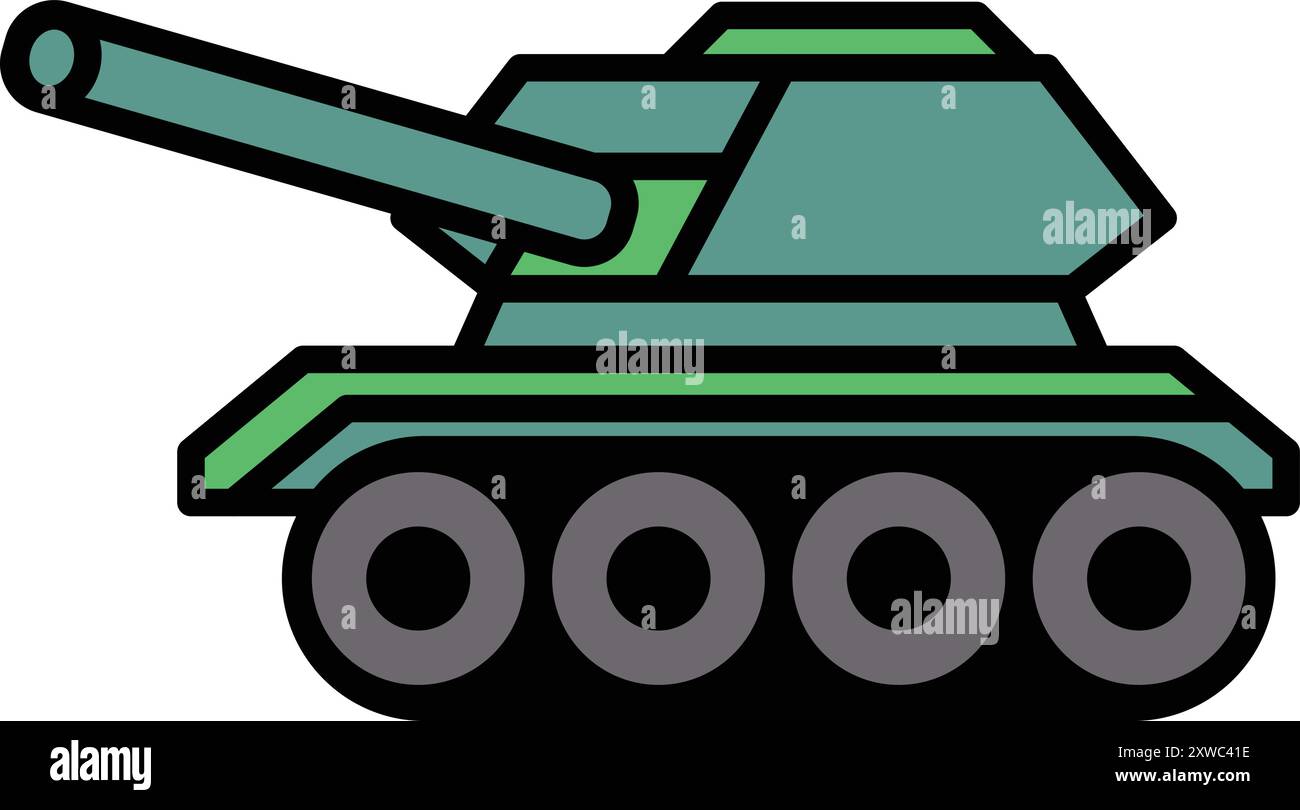 Heavy equipment lot Stock Vector Images - Alamy