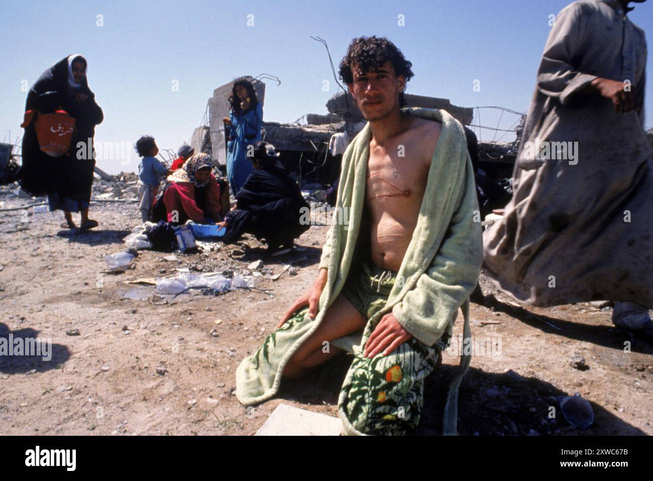 Gulf War aftermath, Iraq Stock Photo - Alamy