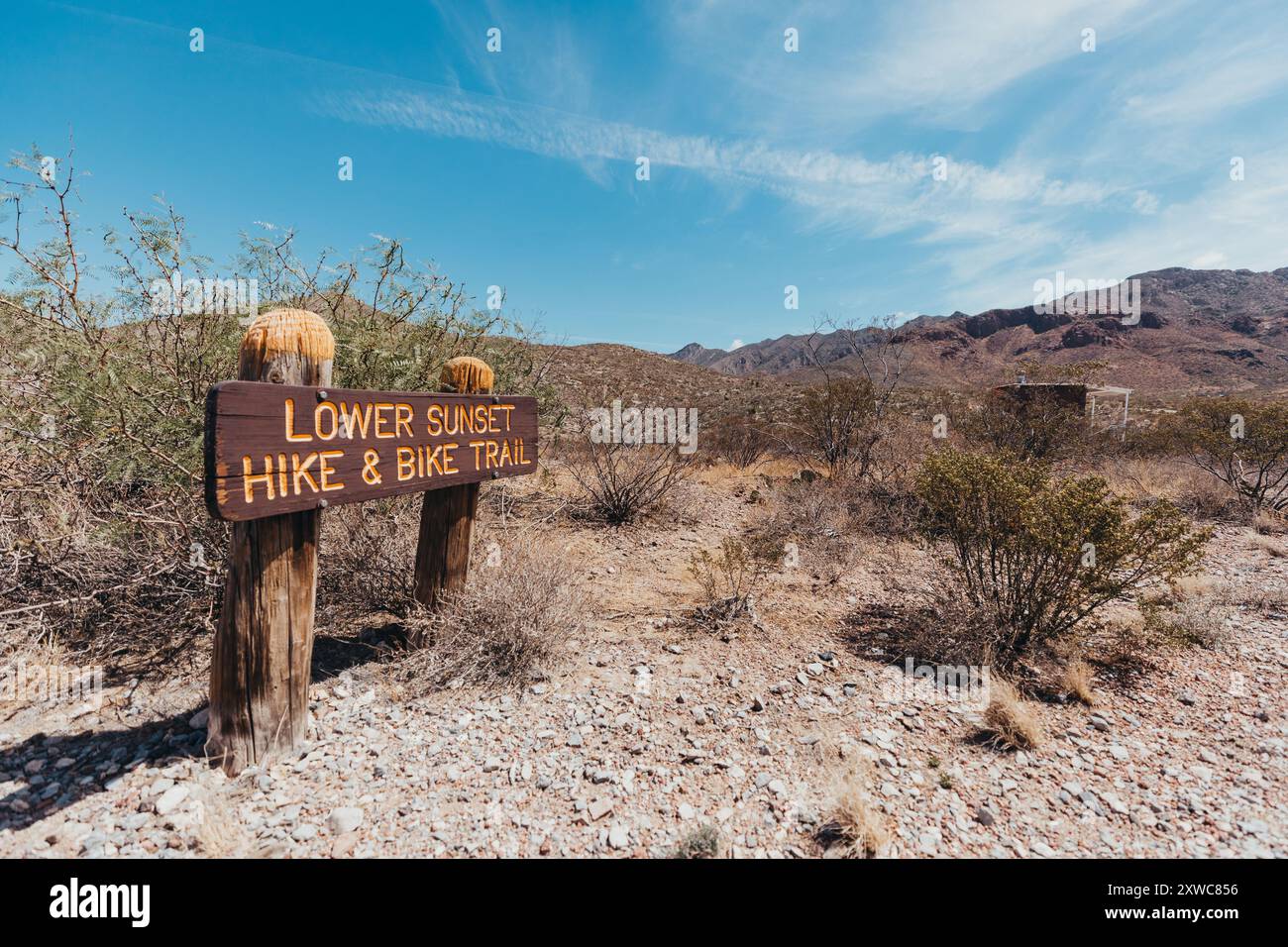 Franklin mountains texas hike hi-res stock photography and images - Alamy