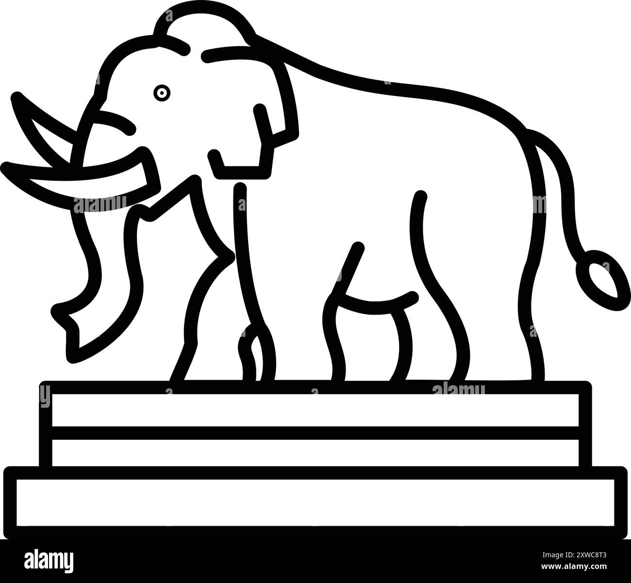 Main pedestal Stock Vector Images - Alamy