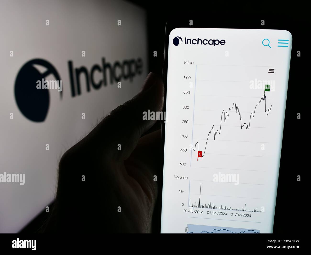 Inchcape logo hi-res stock photography and images - Alamy