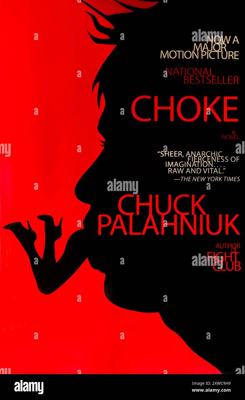 Choke Novel by Chuck Palahniuk 2001 Stock Photo - Alamy