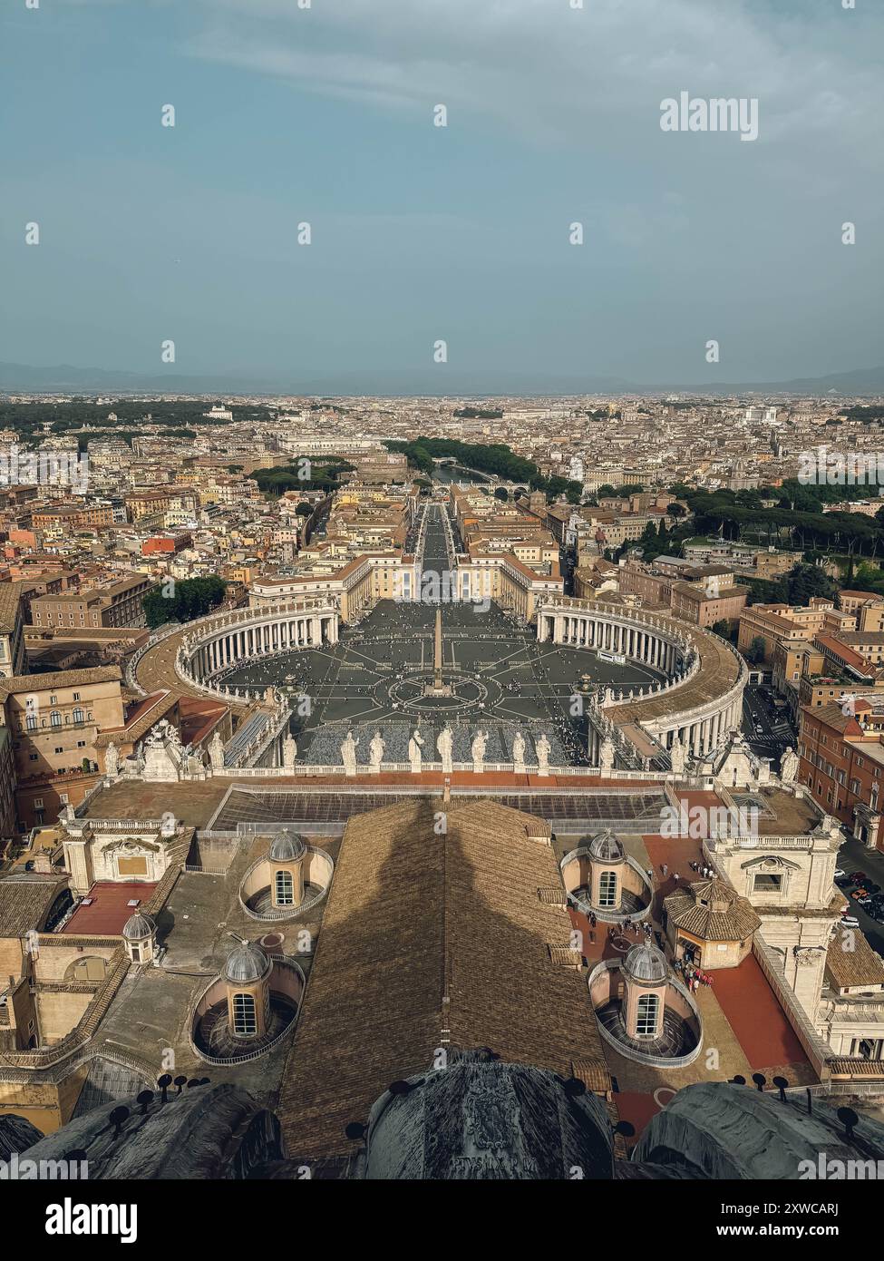 Aerial view of vatican city hi-res stock photography and images - Alamy