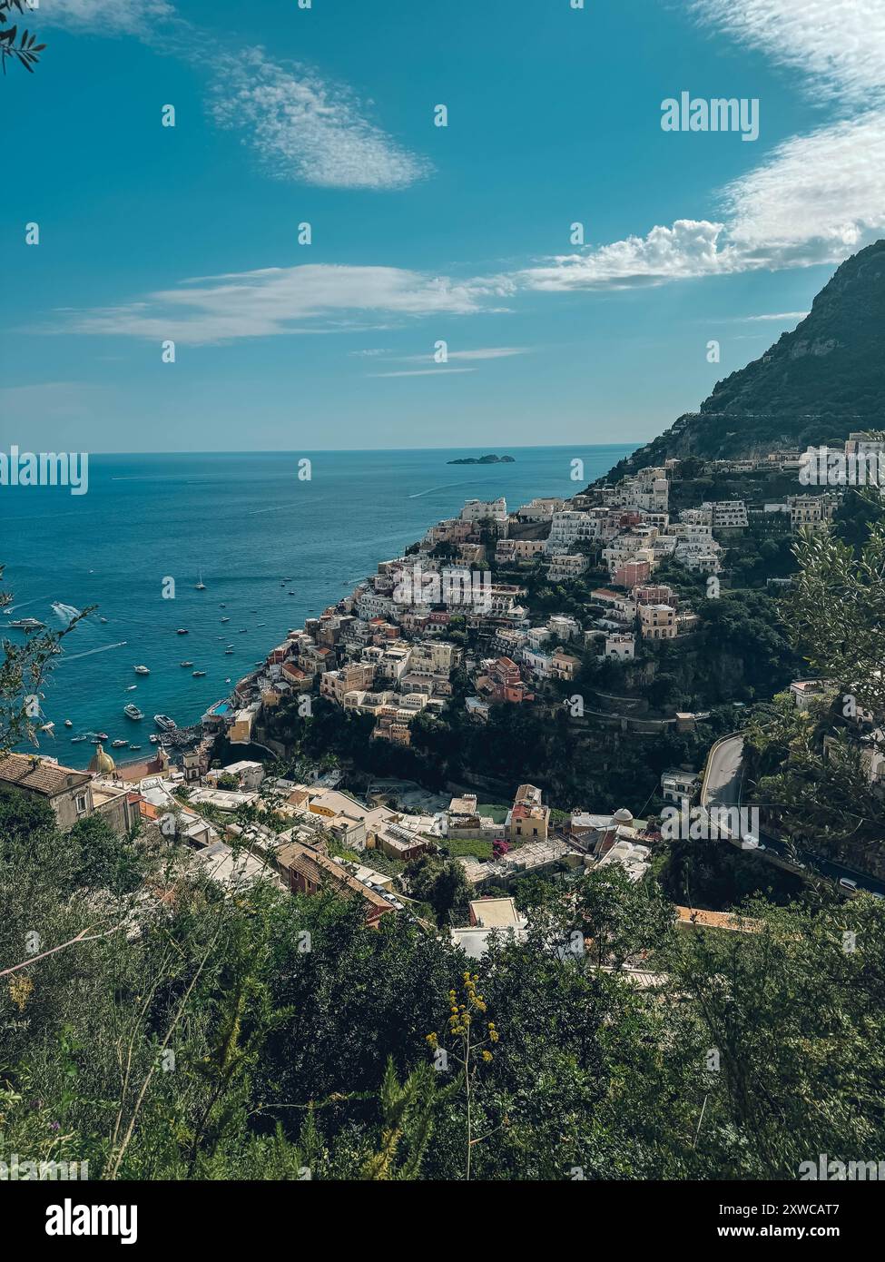Positano port hi-res stock photography and images - Alamy