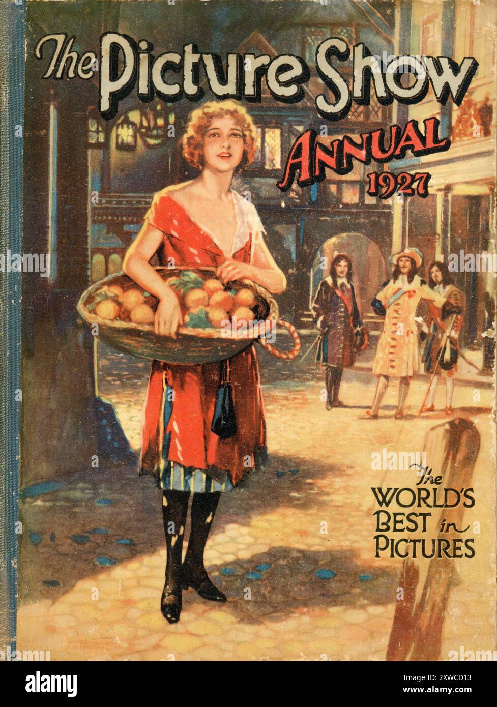 Front Cover of 1927 Picture Show Annual with artwork of DOROTHY GISH as ...