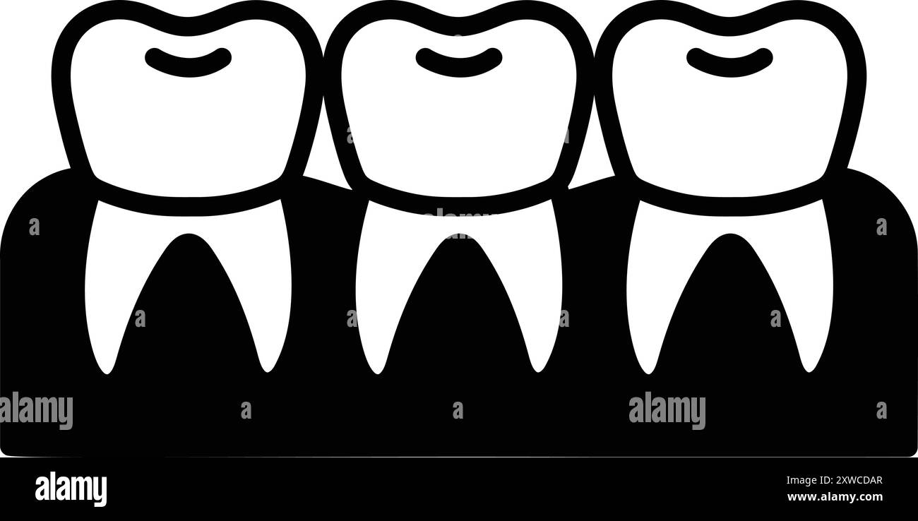 Tooth surfaces Stock Vector Images - Alamy