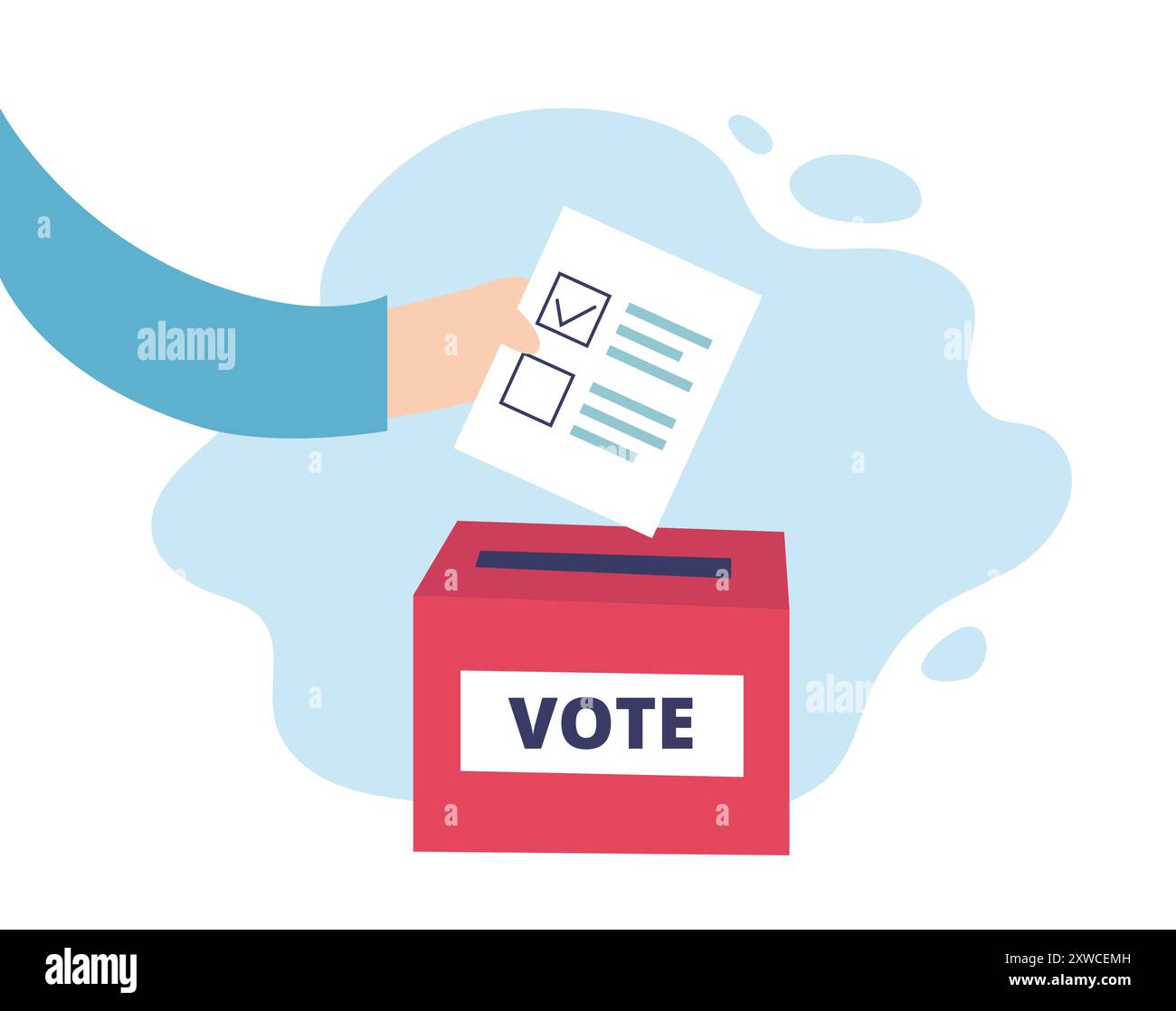 Place vote Cut Out Stock Images & Pictures - Alamy