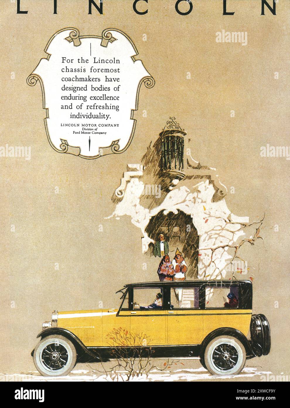 Car ads 1920s hi-res stock photography and images - Alamy
