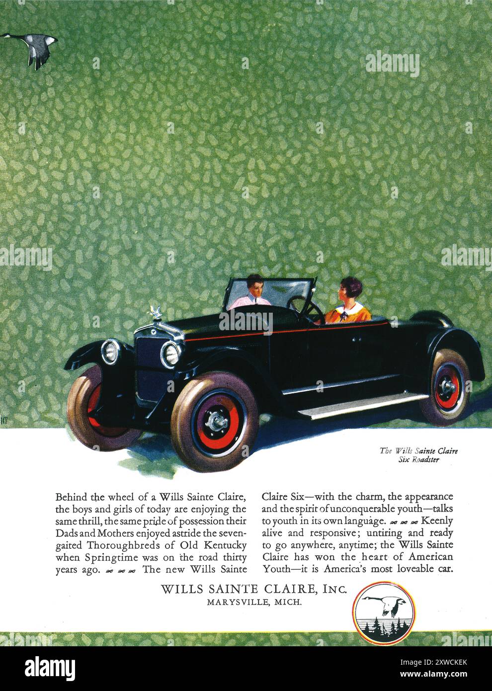 Wills sainte claire six roadster hi-res stock photography and images ...