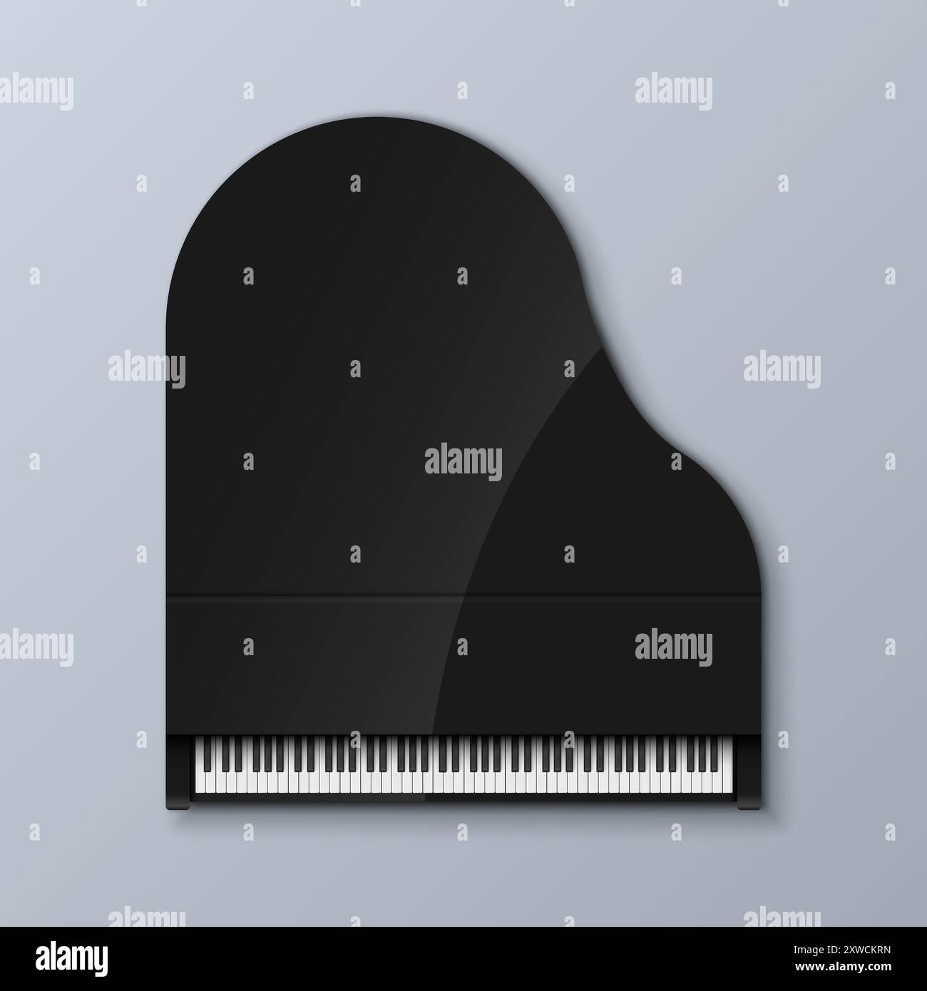 Grand Piano Top Shape