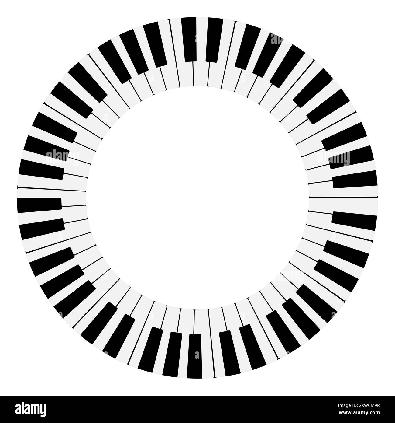Music instrument clipart Black and White Stock Photos & Images - Alamy
