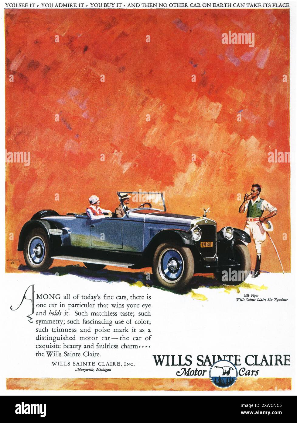 Wills sainte claire six roadster hi-res stock photography and images ...
