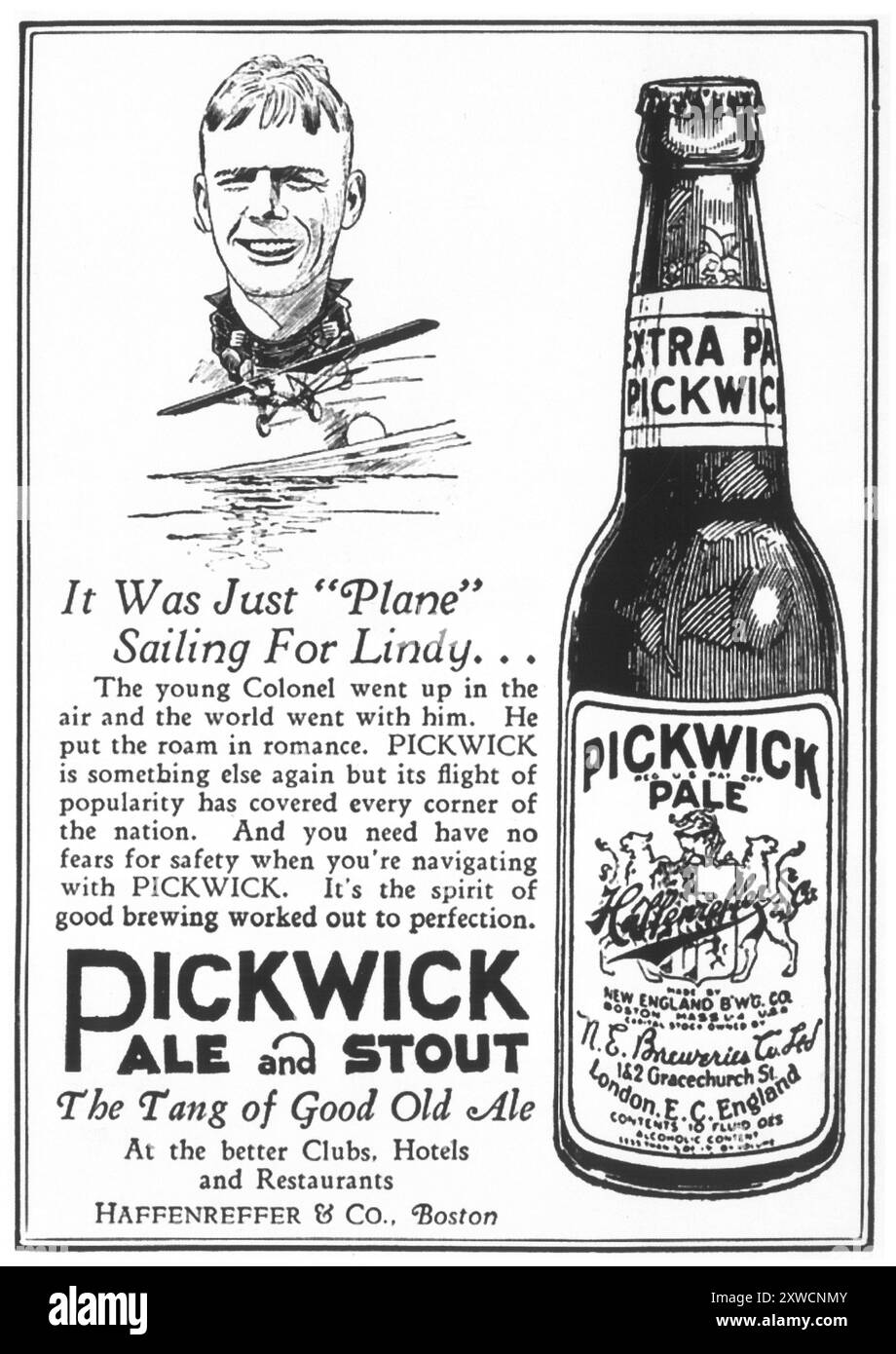 Pickwick ale hi-res stock photography and images - Alamy