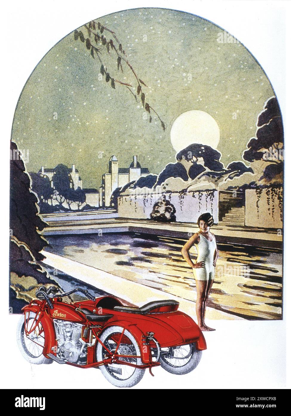 Motorcycle poster Cut Out Stock Images & Pictures - Alamy