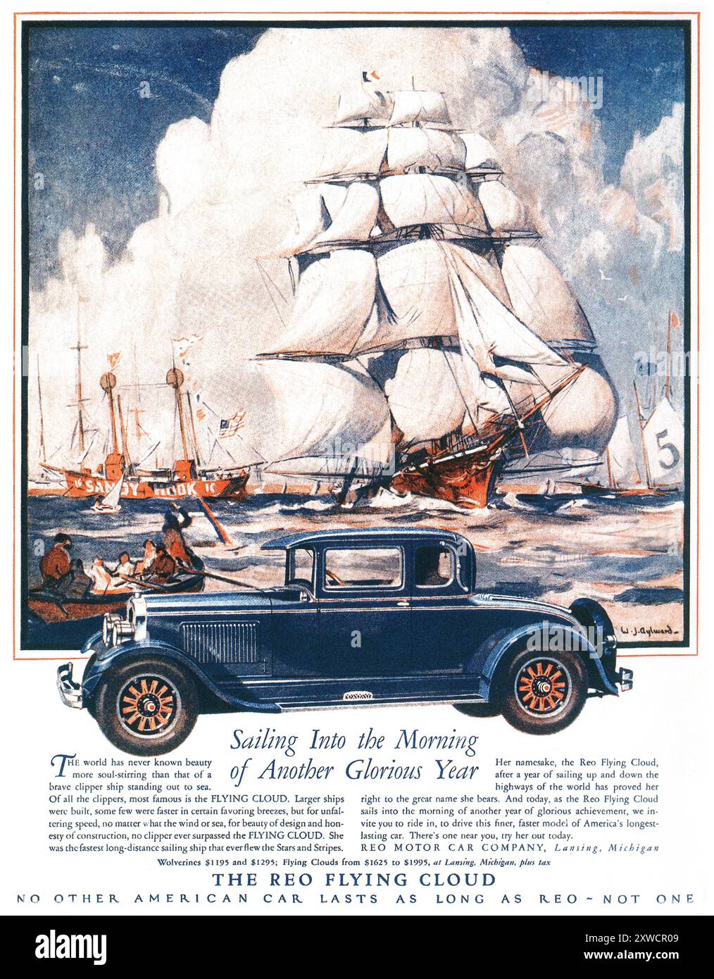 1920s car painting Cut Out Stock Images & Pictures - Alamy