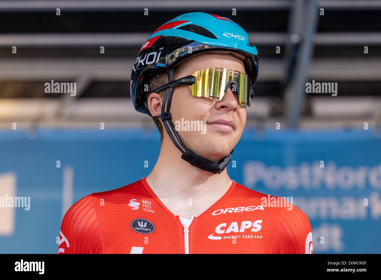 Ringkøbing, Denmark. 15th, August 2024. Florian Vermeersch from Team ...