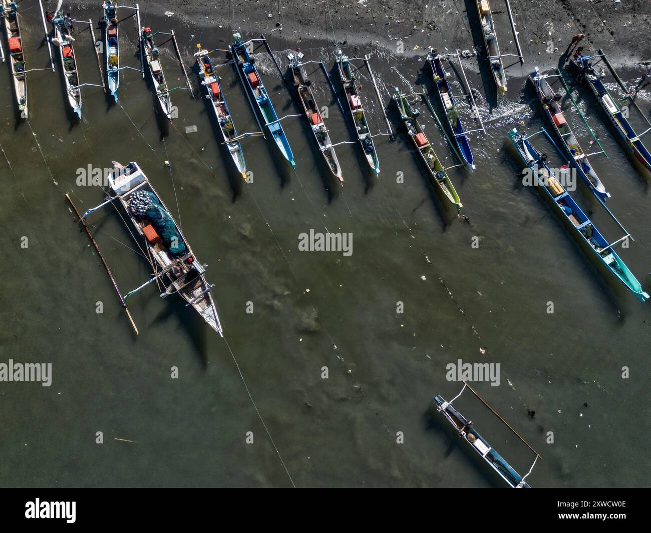 Tanjung Luar Fish market, Luar Cape, Lombok, Indonesia, Asia Stock ...