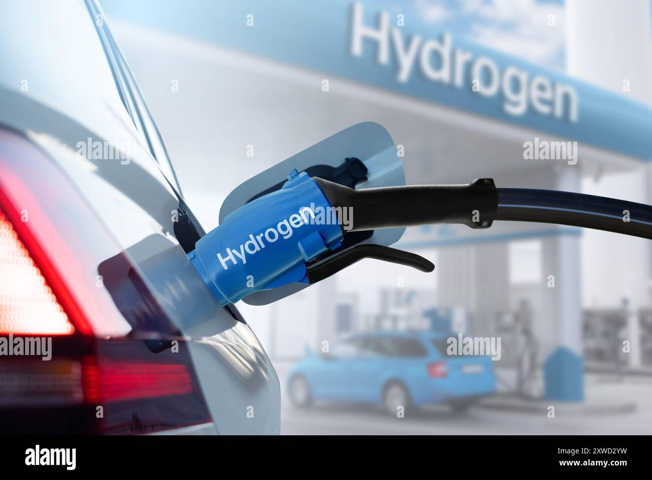 Close up hydrogen car hi-res stock photography and images - Alamy