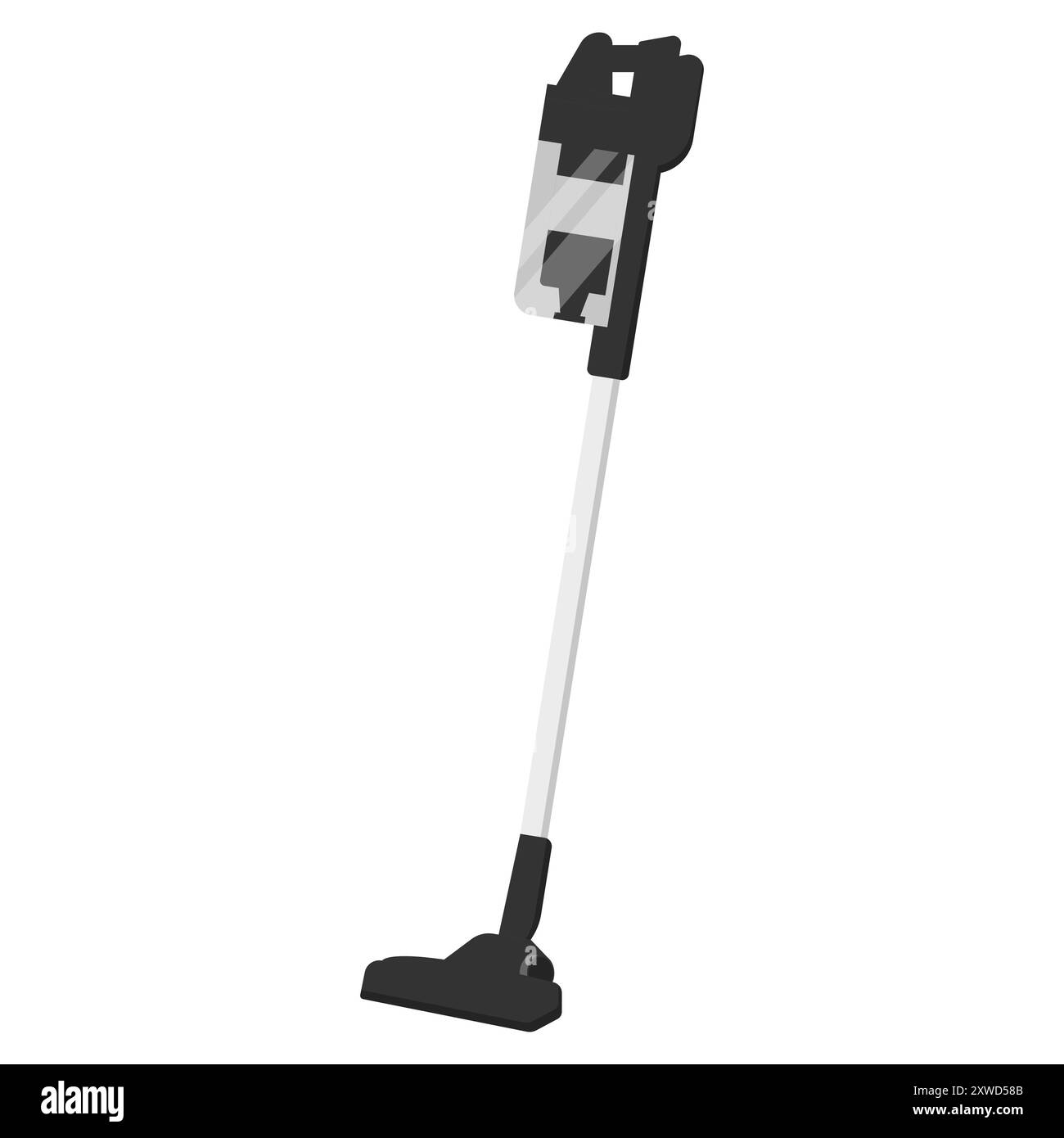 Cordless handheld vacuum cleaner. Vector illustration. Eps 10 Stock ...