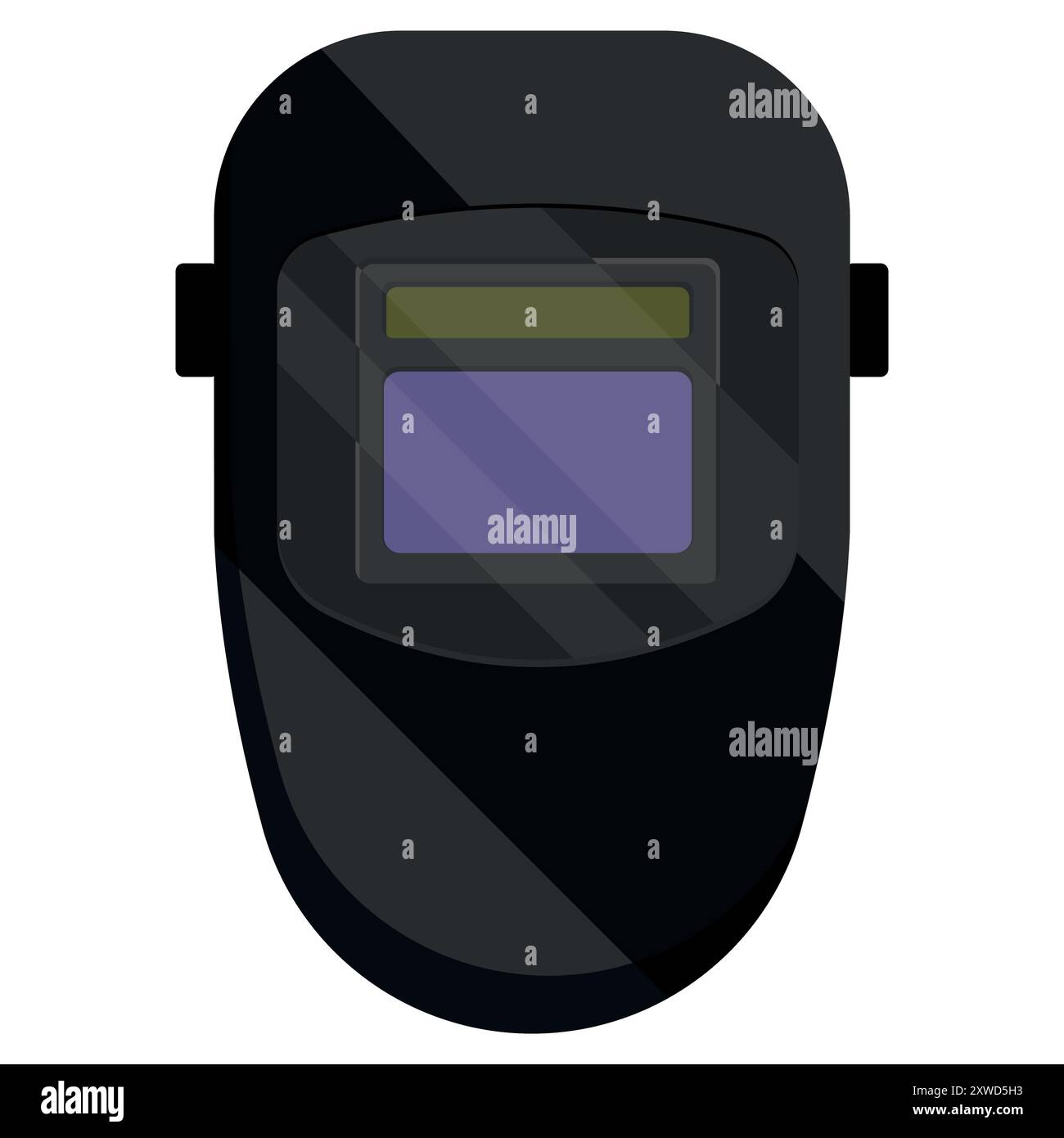 Welding helmet. Arc Welding Helmet. Vector illustration. Eps 10 Stock Vector Image & Art - Alamy