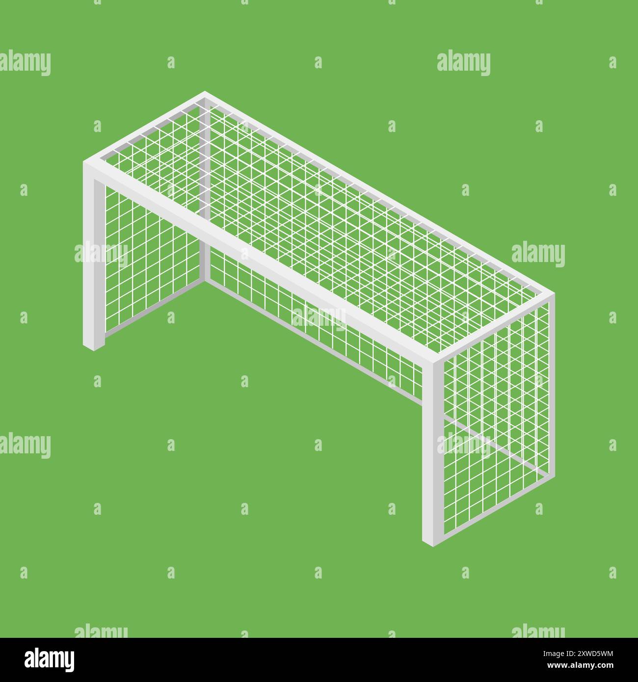 Football pitch isometric hi-res stock photography and images - Alamy
