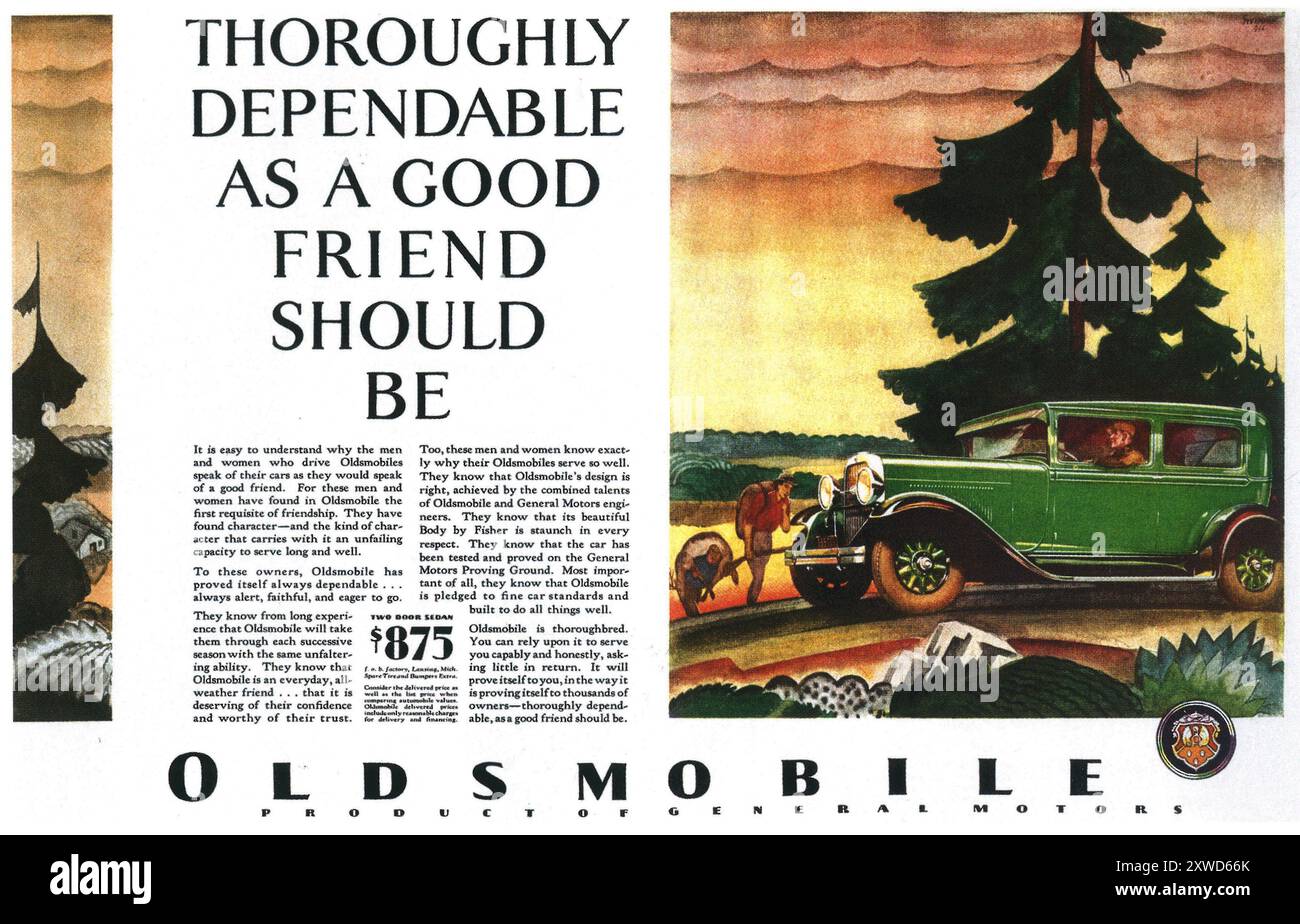 Oldsmobile ad hi-res stock photography and images - Alamy