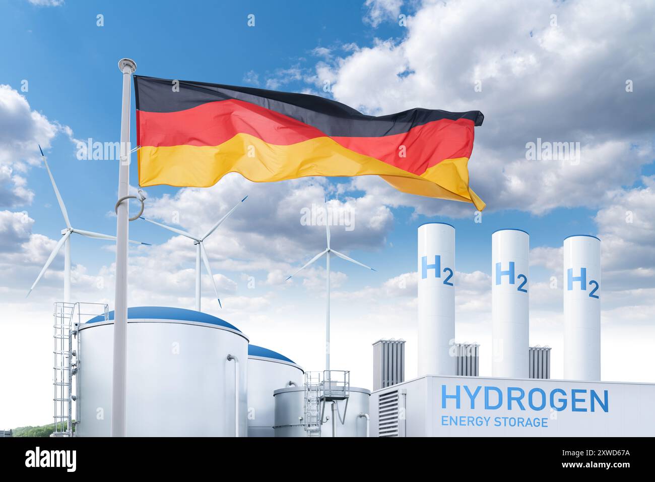 Green hydrogen plant germany hi-res stock photography and images - Alamy