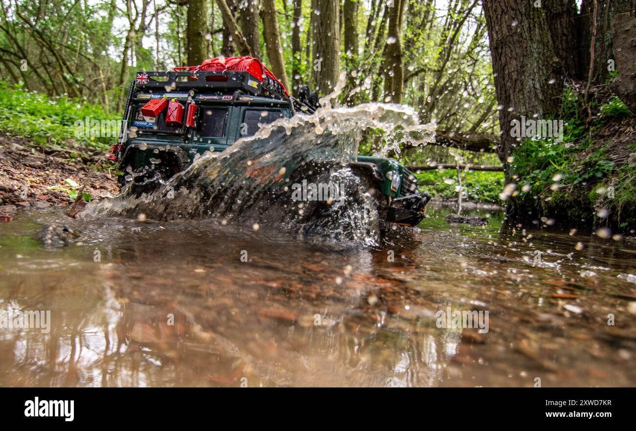 off road expedition with radio controlled car Stock Photo - Alamy