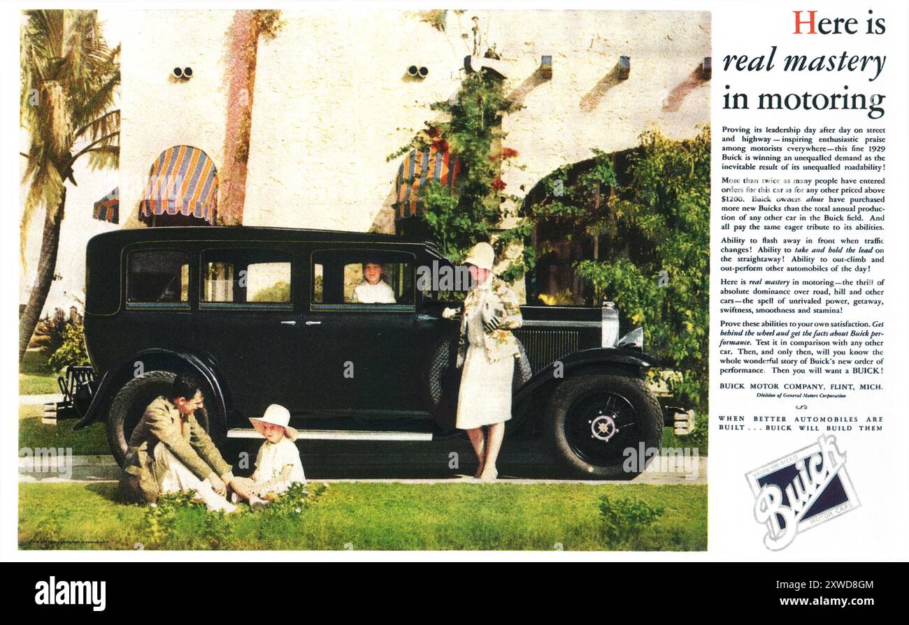 Buick 20s ads hi-res stock photography and images - Alamy