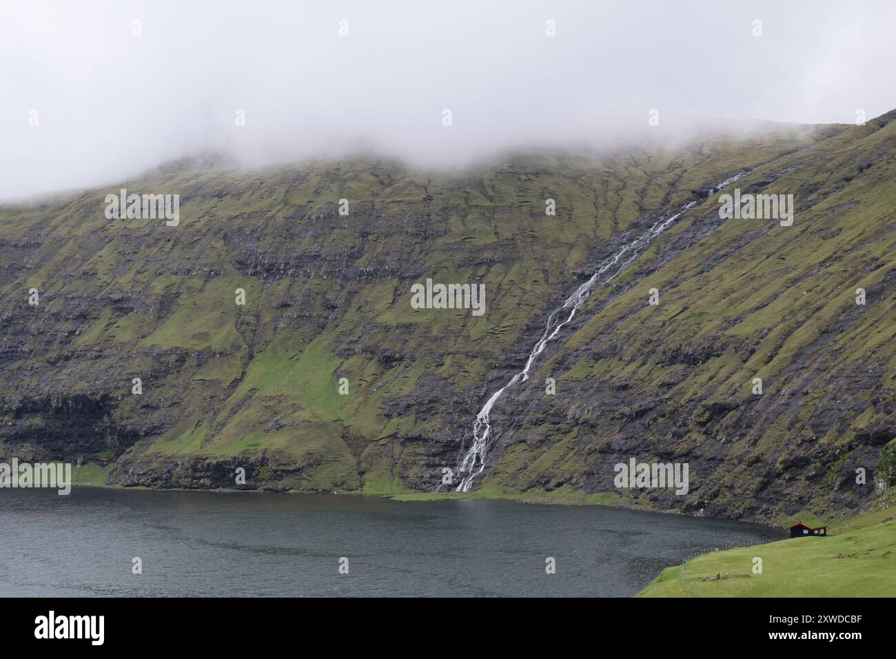 Faroe Islands Waterfalls Stock Photo - Alamy