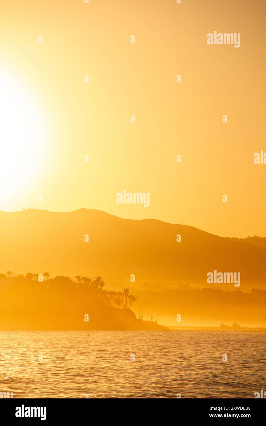 Sunrise over costa del hi-res stock photography and images - Alamy