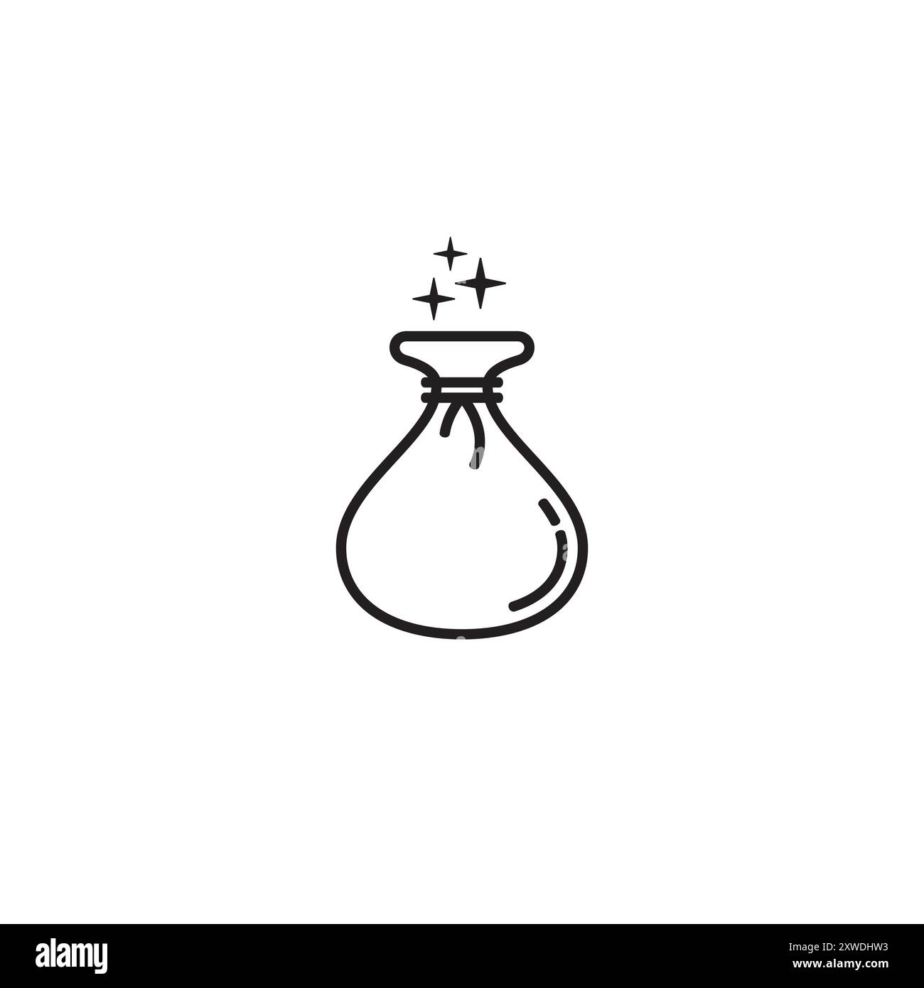 Shiny gift bag Stock Vector Images - Alamy