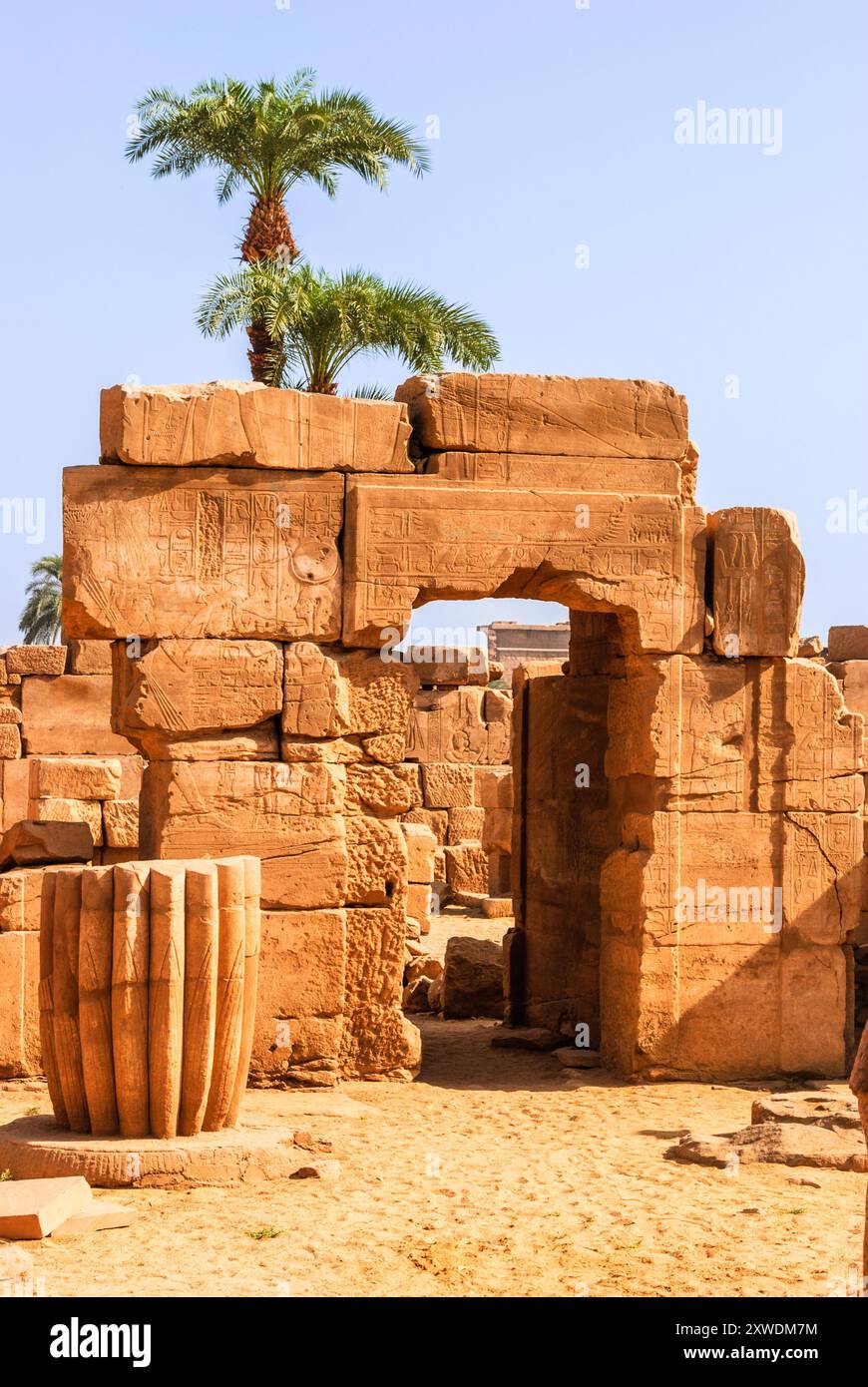 Karnak Temple Complex - Luxor, Upper Egypt Stock Photo - Alamy