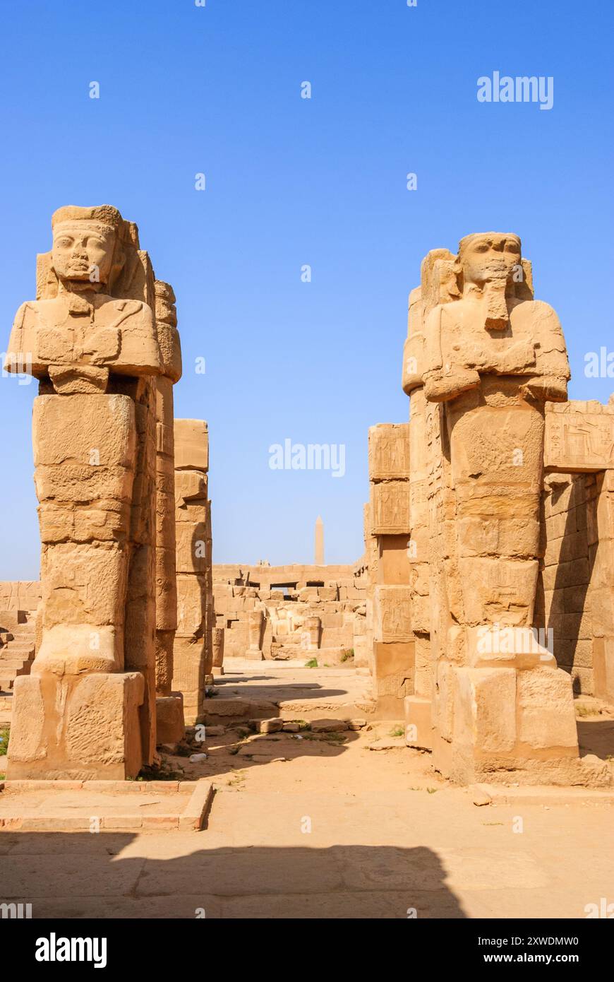 Karnak Temple Complex - Luxor, Upper Egypt Stock Photo - Alamy
