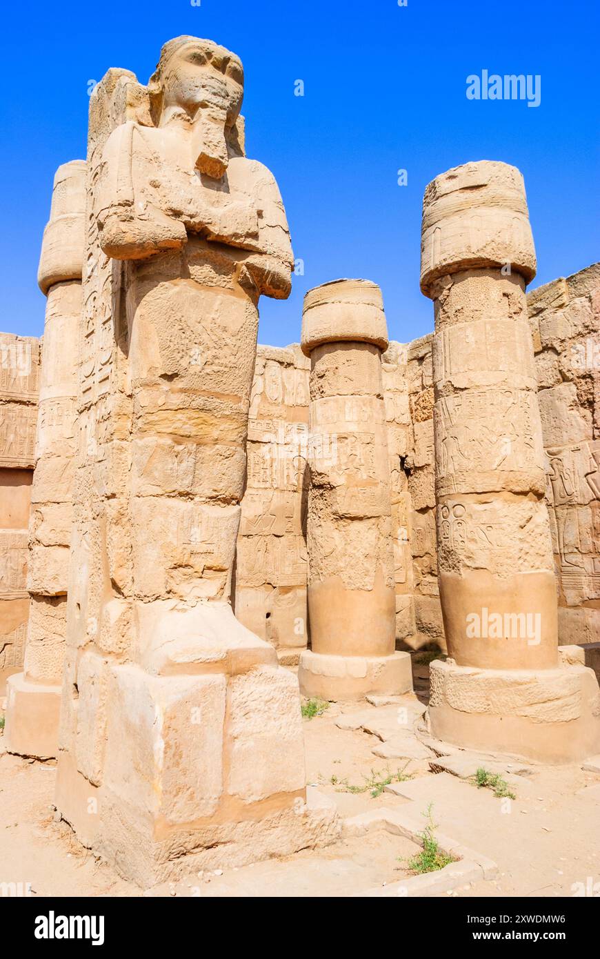 Karnak Temple Complex - Luxor, Upper Egypt Stock Photo - Alamy
