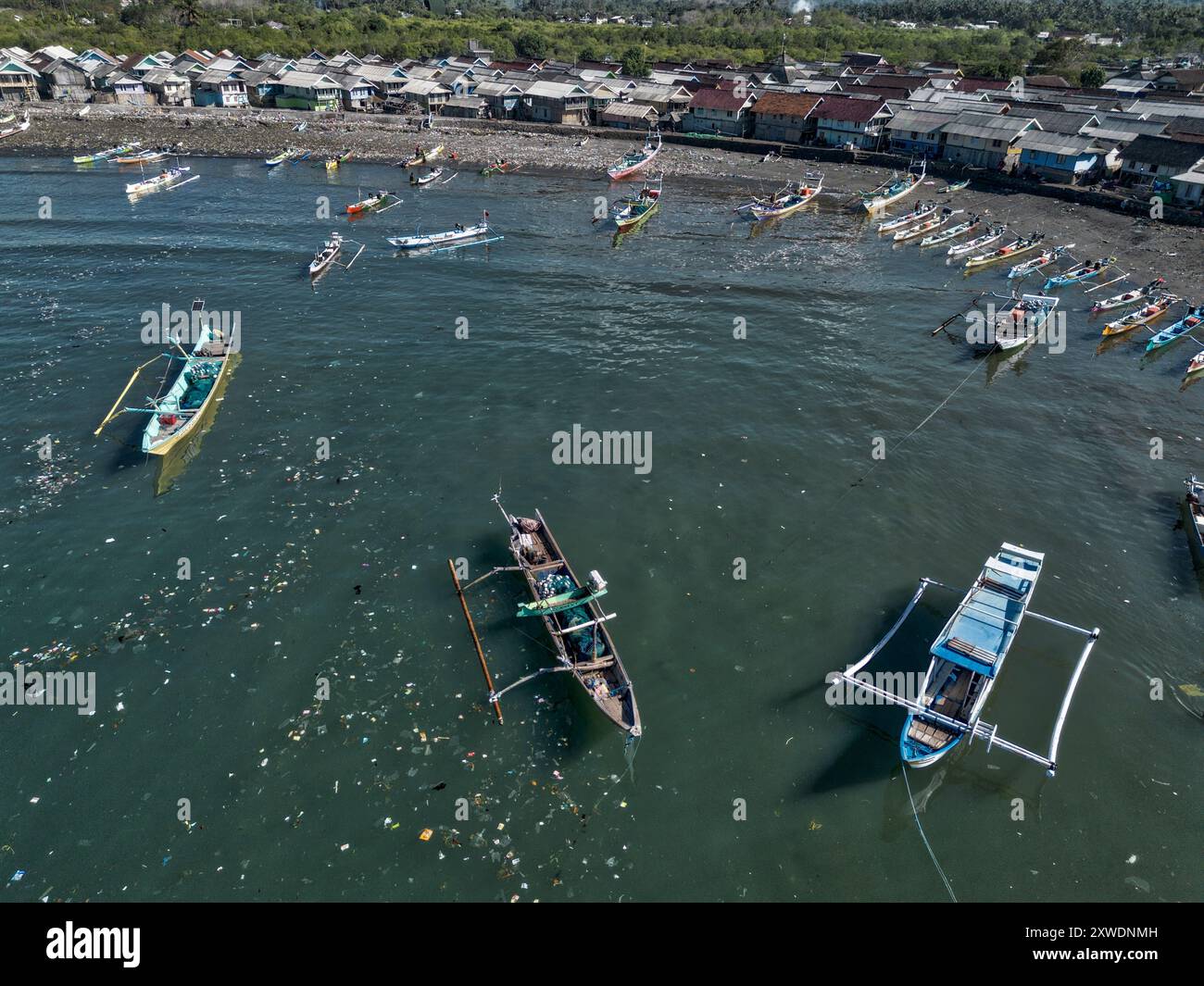 Tanjung Luar Fish market, Luar Cape, Lombok, Indonesia, Asia Stock ...