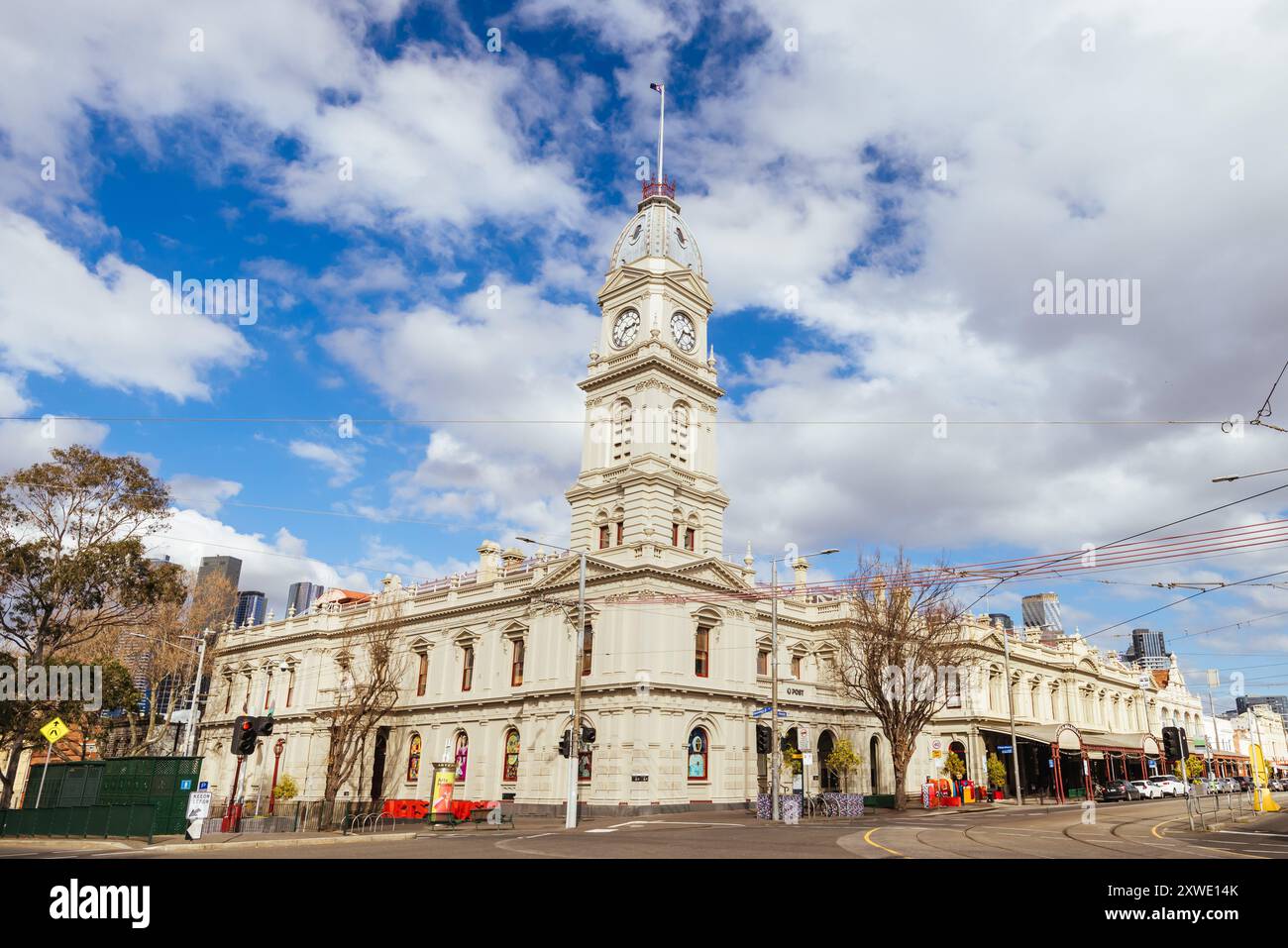 North Melbourne Architecture in Australia Stock Photo - Alamy