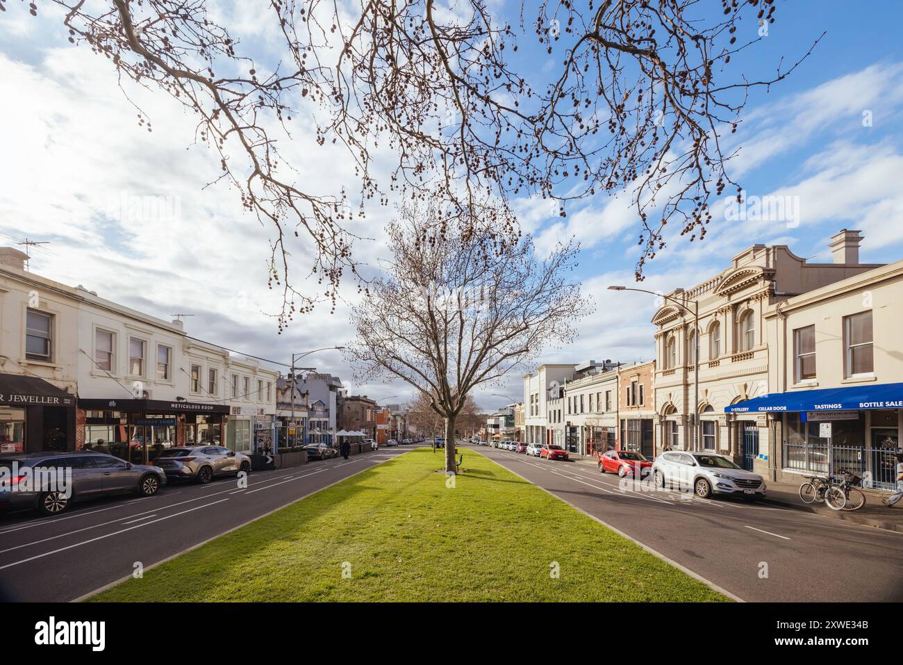 North Melbourne Architecture in Australia Stock Photo - Alamy