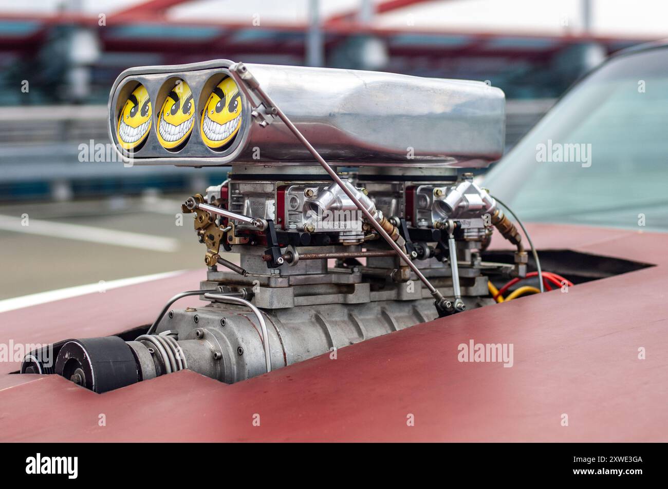 White Pontiac Trans Am Stock Photo - Alamy