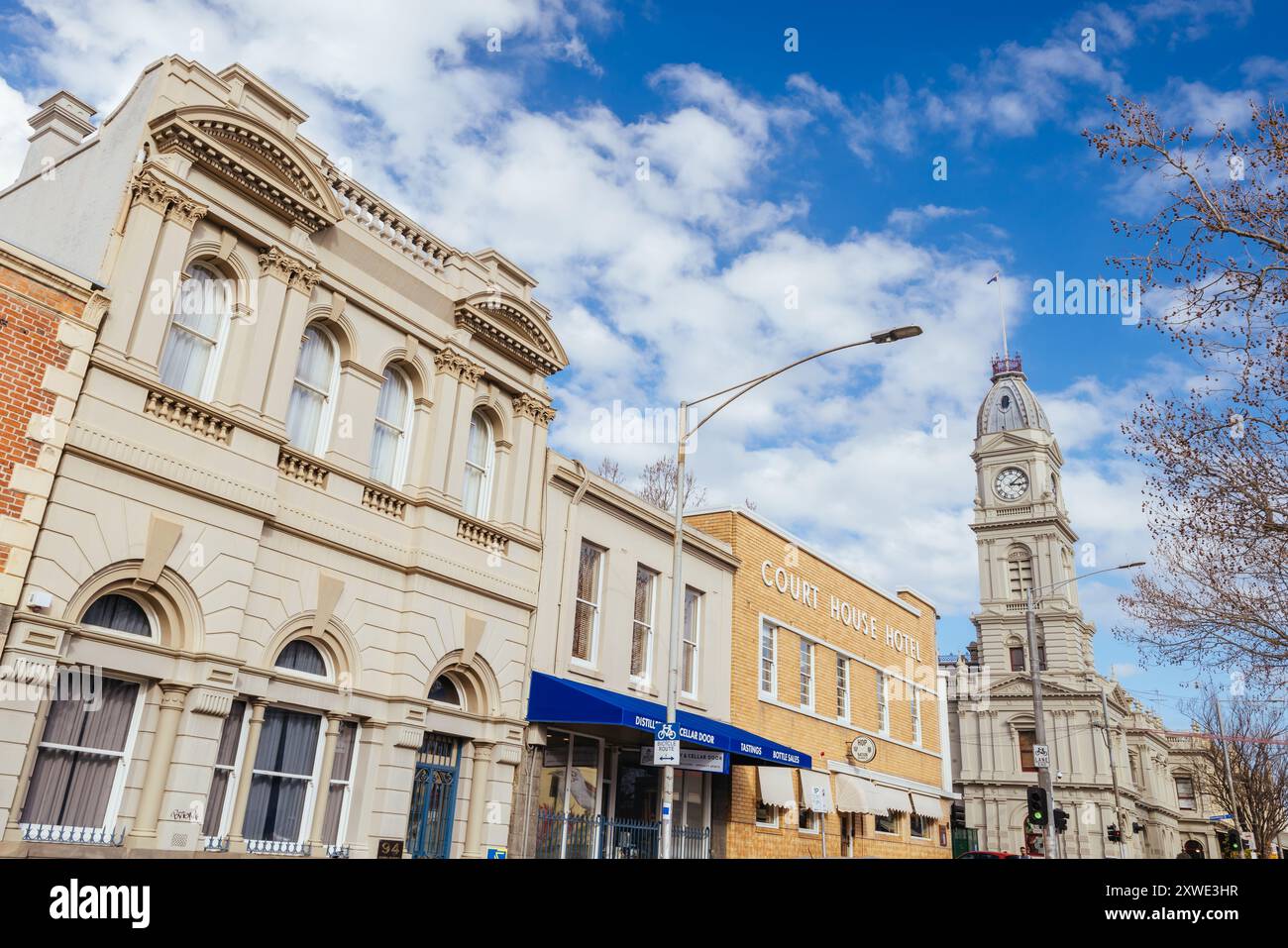 North Melbourne Architecture in Australia Stock Photo - Alamy