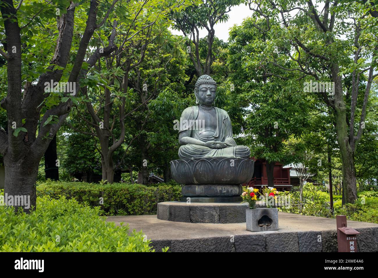 Buddha statue sensoji tokyo hi-res stock photography and images - Alamy