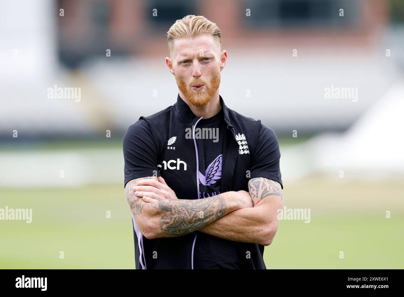 England's Ben Stokes during a nets session at Emirates Old Trafford ...