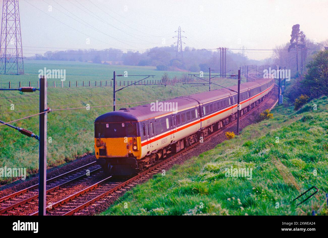 A Driving Brake Standard Open (DBSO) with Class 86 locomotive number ...