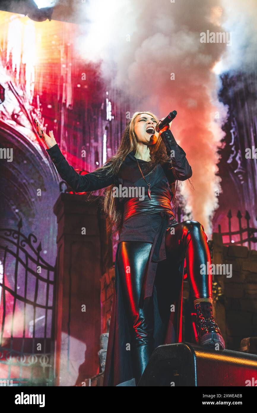 Horsens, Denmark. 16th, August 2024. The German metal supergroup ...